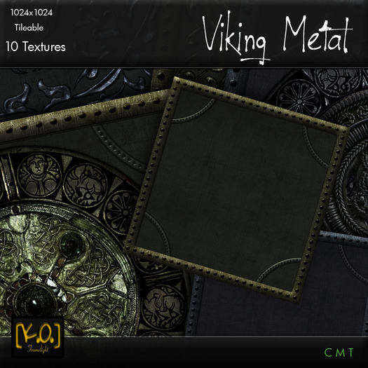 Second Life Marketplace - [K.O.] - Viking Metal - 10 Textures